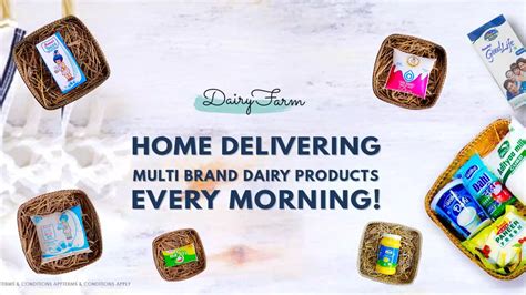 Dairy Farm Products Milk And Dairy Delivery Service