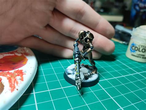 Finished My First Necron Model Thoughts Rnecrontyr