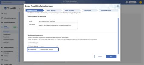 Assign Campaign To Group