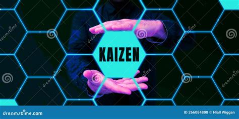 Conceptual Display Kaizen Business Showcase A Japanese Business