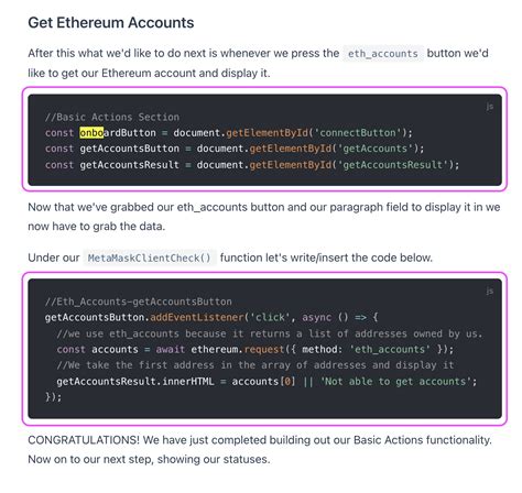 Update Create A Simple Dapp Issue Metamask Metamask Docs Github