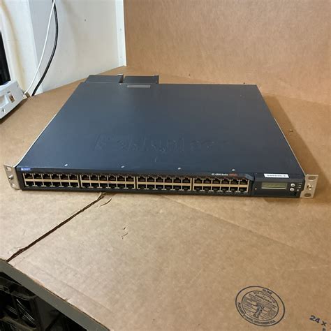 Juniper Ex4200 48px 48 Port 10 100 1000baset Poe Ethernet Switch For