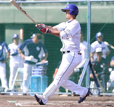 中日・松井佑介外野手「大阪出身の新人を探します」／選手名鑑 野球コラム 週刊ベースボールonline