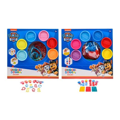 Set Manualidades Plastilina Y Moldes Paw Patrol