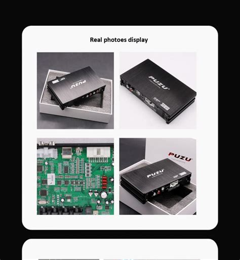 PUZU Plug Play Car DSP Ch Processsor With Ch Amplifier Output Power W For HYUNDAI Cars