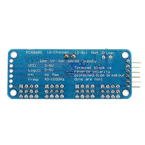 PCA Channel Bit PWM Servo Motor Driver I C Module