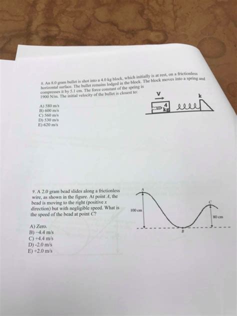 Solved 1 Two Masses Ml And M2 Are In Equilibrium In A