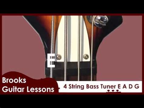 4 String Bass Tuner EADG - YouTube