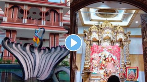 Pune Video Do You See Krishnas Beautiful Temple In Pune Video Goes