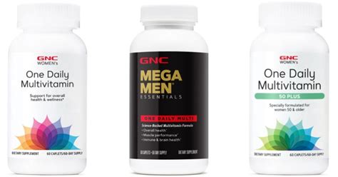 Up To 60 Off Gnc Vitamins One Daily Multivitamins Just 699 Reg