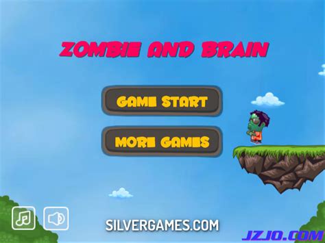 Zombie And Brain Play Online On Silvergames 🕹️