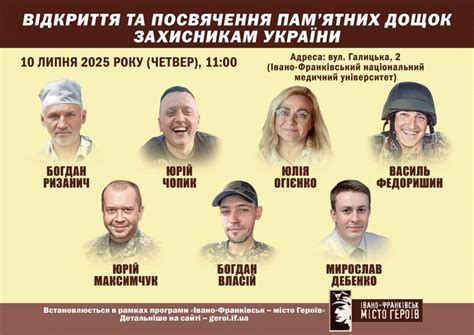 У Франківську відкриють меморіальні дошки двом полеглим Героям із Калуської громади ВІКНА