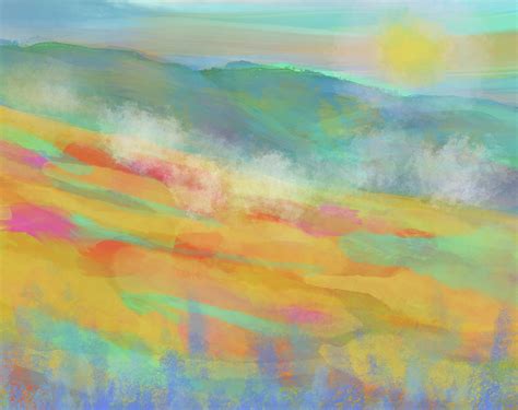 Sunrise Digital Art By Nile Wain Fine Art America