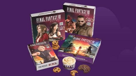 Final Fantasy Vii Rebirth Insomnia Cookies Promotion Begins Siliconera