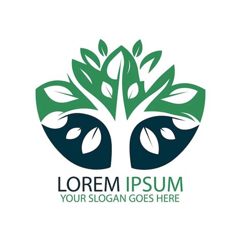 Premium Vector Tree Logo Design Vector Illustration