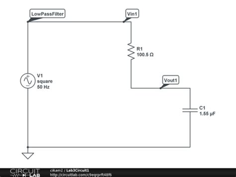 Lab Circuit CircuitLab