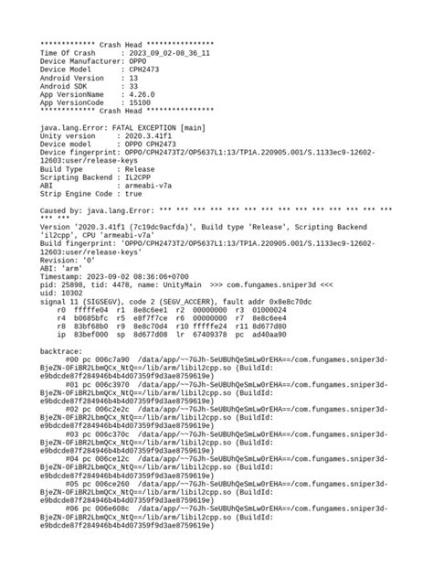 Mod Menu Crash 2023 09 02 08 36 11 Pdf Android Operating System Smart Devices