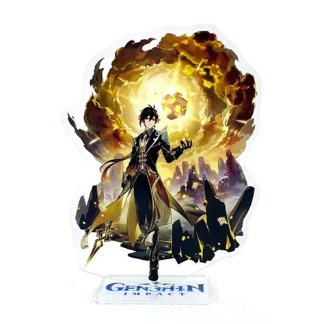 Genshin Impact Liyue Personajes Xiangling Ganyu Hutao Xinyan Figura