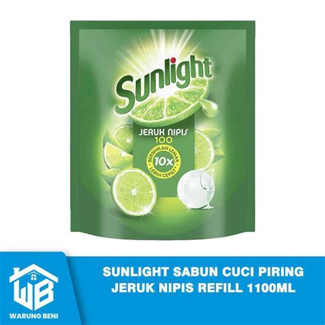 Jual Sunlight Sabun Cuci Piring Jeruk Nipis Refill Ml Di Seller Warung Beni Bintaro Kota