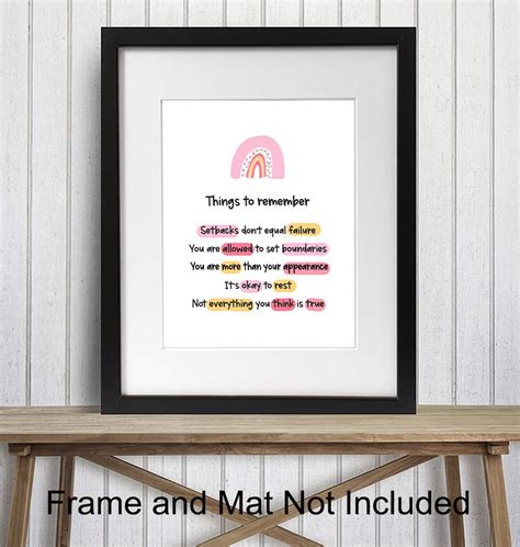 Buy Positive Quotes Wall Decor Uplifting Encouragement Ts For