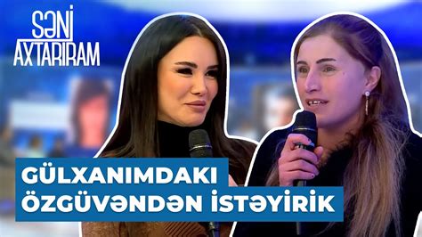Səni Axtarıram Kosmetoloq Gülxanım üçün Studiyaya Gəldi Hamının