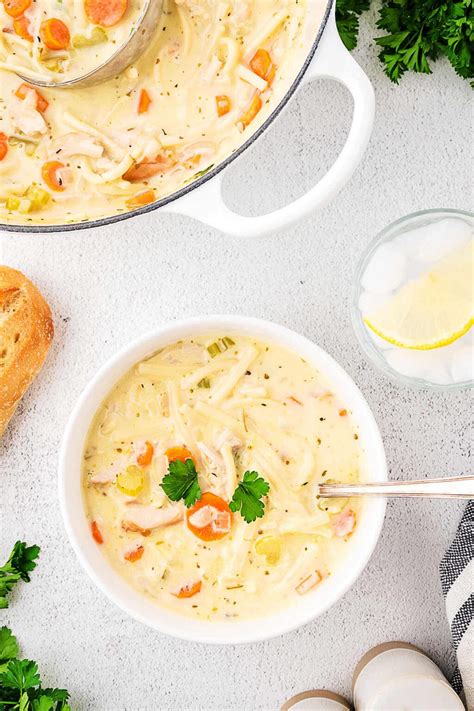 Creamy Leftover Turkey Noodle Soup Life Love And Good Food