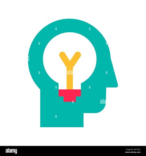 Idea Generation And Brainstorming Flat Vector Icon Ideation Solution Finding Process Pictogram
