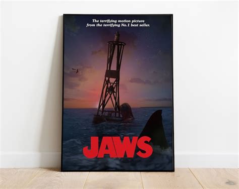 Jaws Chrissie Giclée Art Print High Quality Print Modern Art Design