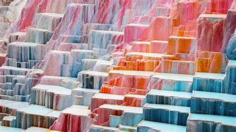 Walls Of Sylvinite Salt Quarry Stock Image Image Of Pattern Quarry