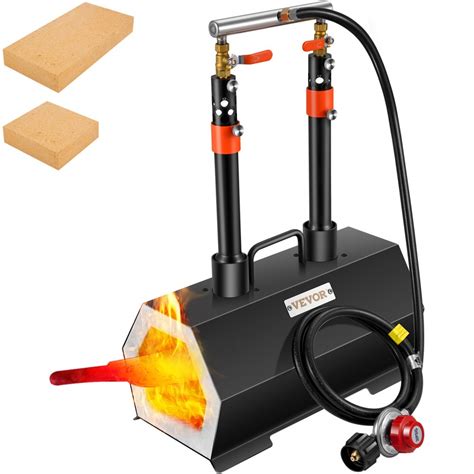 Vevor Propane Forge Portable Double Burner Tool And Knife Making
