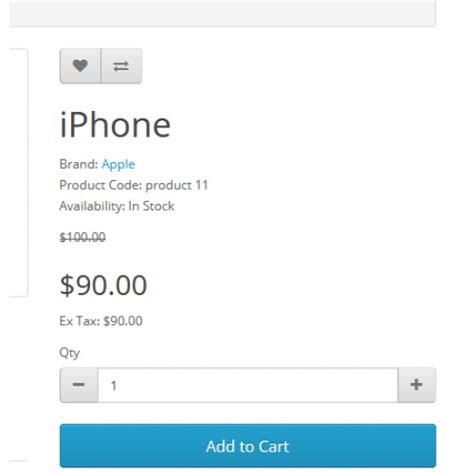 Opencart Product And Category Based Discount