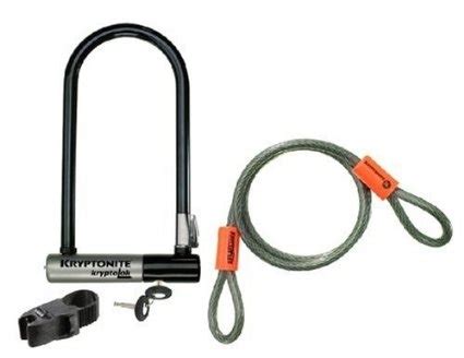 Велозамок Kryptonite KryptoLok series 2 Standard с тросом.
