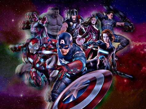 Marvel Avengers Comic Wallpaper