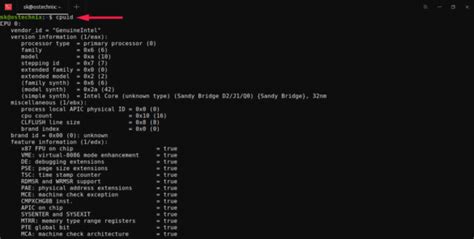 How To Check Or Find Cpu Information In Linux Ostechnix