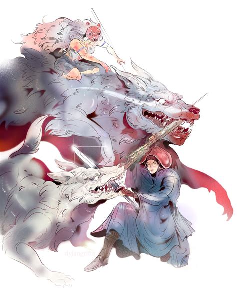Princess Mononoke By Naomi Vandoren Rghibli