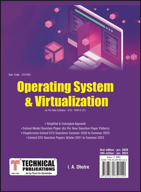operating system and virtualization for gtu 18 course iv it 3141601