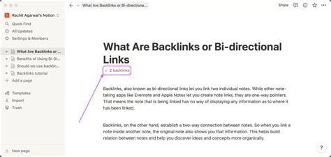 How To Create Or Remove Backlinks In Notion Guiding Tech