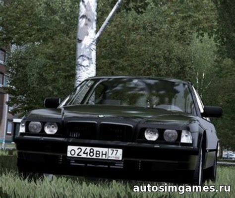 Bmw 750i Бумер для City Car Driving 151