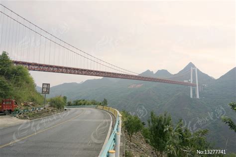 贵州关岭县公路桥坝陵河大桥高清图片下载 红动中国