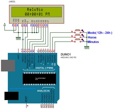 Arduino Relógio Simples Microcontrolandos