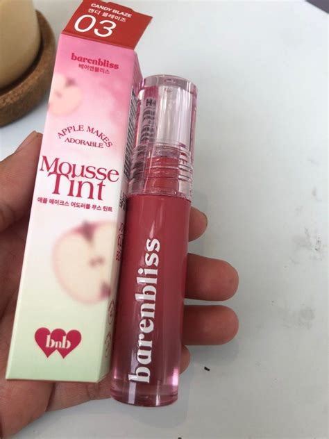 Barenbliss Lip Velvet Dan Lipmousse Tint Kesehatan Kecantikan Rias