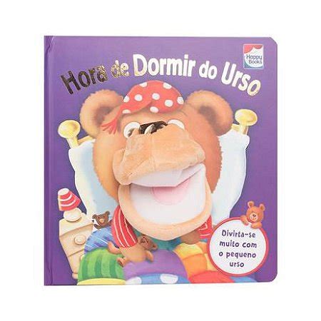 Livro Diversão Fantoches Hora De Dormir Do Urso Pikoli