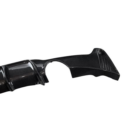 Mhc Bmw 3 Series Performance Style Rear Diffuser In Gloss Carbon Fibre