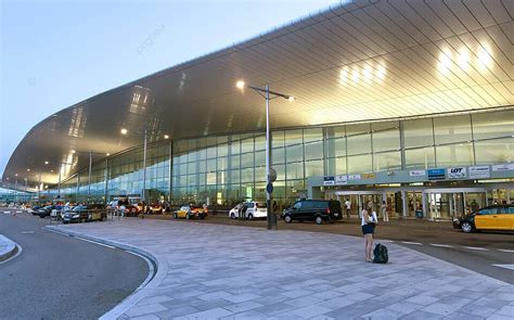 Terminal T1 Of El Prat Barcelona Airport Airline Tourism Passenger