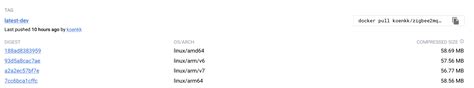 Reduce Docker Image Size · Issue 15733 · Koenkkzigbee2mqtt · Github