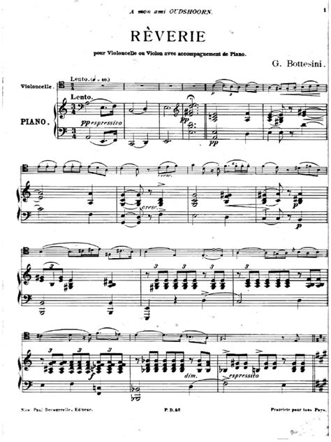 Bottesini Reverie Originale Pf St Pdf