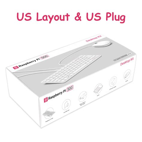 Raspberry Pi Keyboard Computer US Layout
