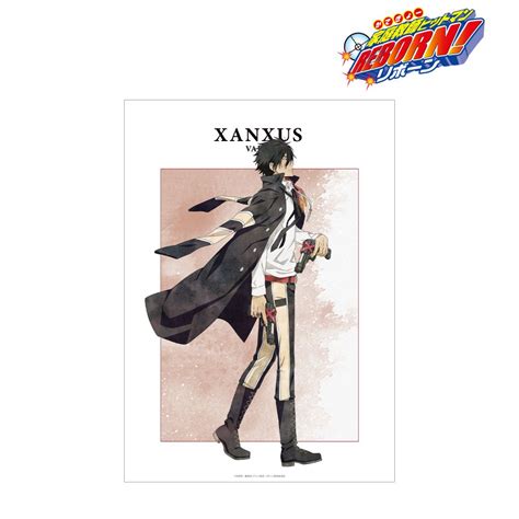 家庭教師 Hitman Reborn 原畫 Xanxus 10年後 行走ver A3磨砂海報 家庭教師ヒットマンreborn