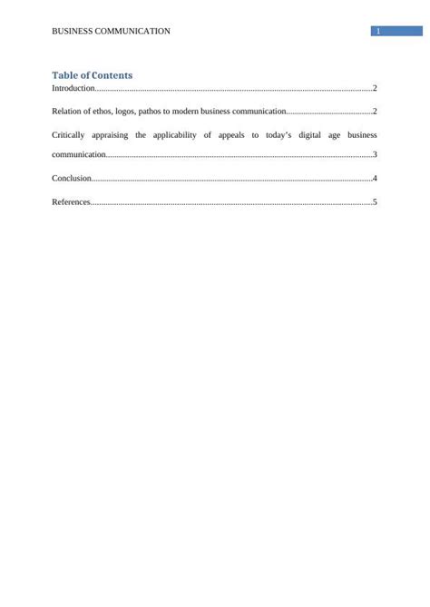 Business Communication Assignment Solution
