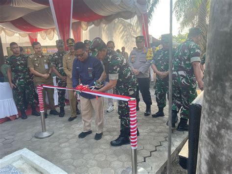 Kasdam I Bb Resmikan Sumor Bor Di Pangkalansusu